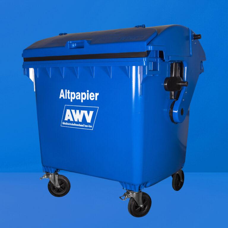 Papiertonne | AWV – Abfallwirtschaftsverband Isar-Inn