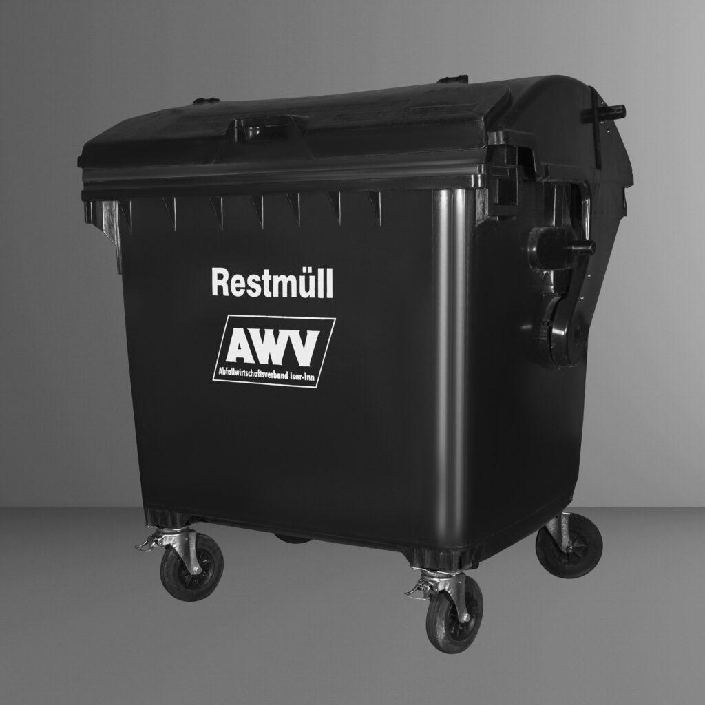 Restmülltonne | AWV – Abfallwirtschaftsverband Isar-Inn